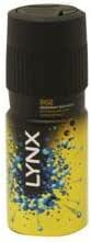 Lynx Rise Deodorant Body Spray with Exhilarating Citrus Extract 150 ml ...