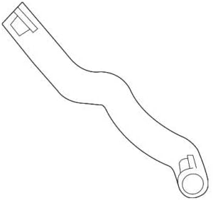 New Genuine Mercedes-Benz Suction Hose 2219973082 / 221-997-30-82 OEM ...