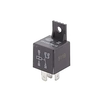 HELLA 933791121 12V, 5 Pin, Mini ISO Relay with Dual (87) Load ...