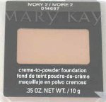 Amazon.com : Mary Kay Cream to Powder Foundation Ivory 4 NEW FORMULA ...