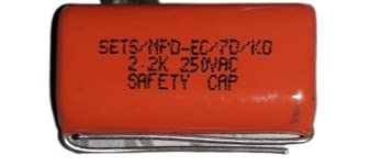 Fan Regulator Capacitor - 225K/250voltac orange (pack of 50pcs ...
