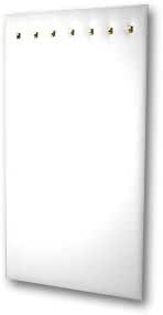 Amazon.com: Chain Board Display with 7 Hooks White Leatherette