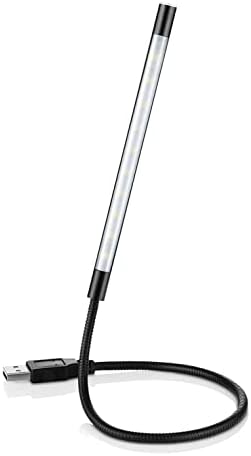 Storin 10 LED USB Keyboard Light Night Flexible Lamp for Reading ...