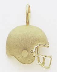 Amazon.com: Football Helmet Charm - M738 : Clothing, Shoes & Jewelry