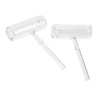 Cabilock 2pcs Glass Iodine Sublimation Tubes Transparent Sealed ...