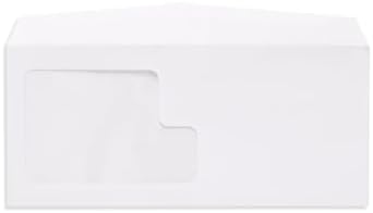 Amazon.com : Blue Summit #10 Pistol Window Envelopes with Gummed Seal ...