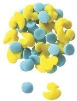 Amazon.com: METERO Edible Confetti Sprinkles Cake Cookie Cupcake Quins ...