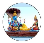 Lord Vishnu Sticker : Amazon.in: Car & Motorbike