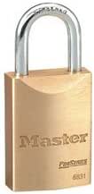 6831 Master Lock ProSeries - Solid Brass Interchangeable Core Padlock 1 ...