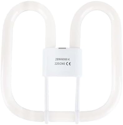 2D Square 4-Pin Compact Fluorescent Lamp GR10q Cap 28W 240V : Amazon.co ...