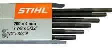 Amazon.com : Pack of 6 X Stihl 5.5mm 7/32 Chainsaw Files From ISE ...