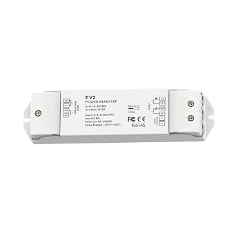 DC12-36V 2-Way Constant Voltage Power Extender 2CH*8A LED Light Strip ...