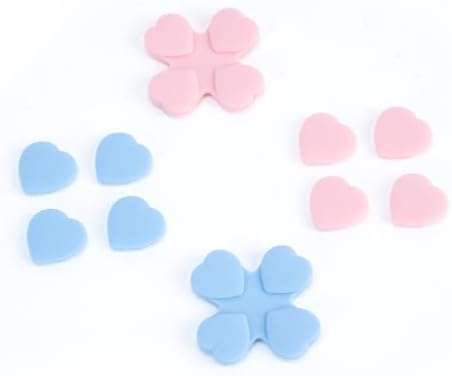 GeekShare Silicone ABXY Key Buttons Sticker Cross D-Pad Button Caps Set ...