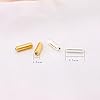 Amazon.com: GSHLLO 50 Pcs Metal Pin Backs Lapel Stick Pin End Cap Lapel ...
