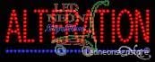 Amazon.com: Alteration LED Business Sign 8" Tall x 24" Wide x 1" Deep ...