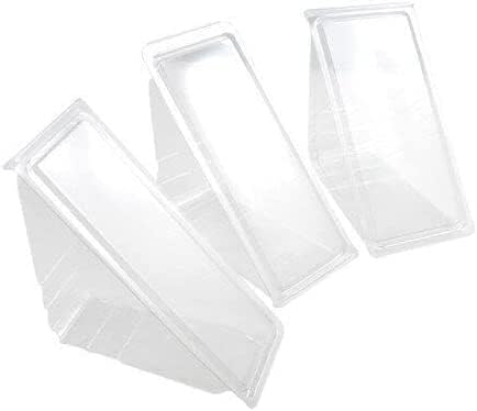 Sunrise Packaging 200 x Deep Fill Sandwich Wedge Box with Hinged Lids ...