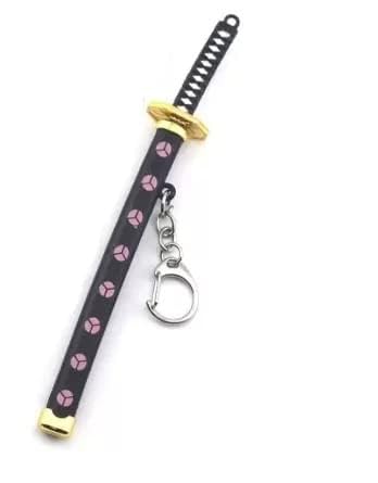 Buy m sDemon Slayer Black katana samurai with Scabbard Collectable ...