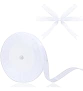 Amazon.com: Hiswan 3/8 inch Sheer Organza Ribbon 50 Yards Hot Pink ...