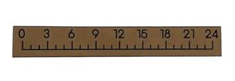 Amazon.com: EVA Foam Fish Ruler for Boats and Kayaks, 24 Inch, Marine ...