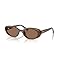 Amazon.com: Ray-Ban RB4441D Oval Sunglasses, Black/Dark Grey, 53 mm ...
