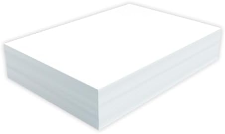 Mishu Scrap Papel Bond 90 gr Blanco Paquete con 500 Hojas (Cuarto de ...
