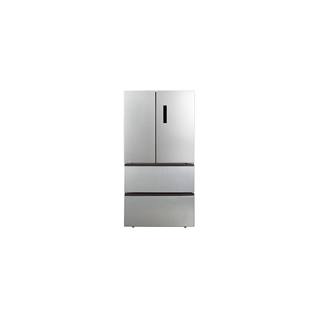 Counter Depth French Door Refrigerator – 17.9 Cu. Ft. Stainless Steel ...