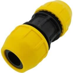 Amazon.com: 2" IPS Underground Yellow Poly Gas Pipe Coupler (SDR-11 ...