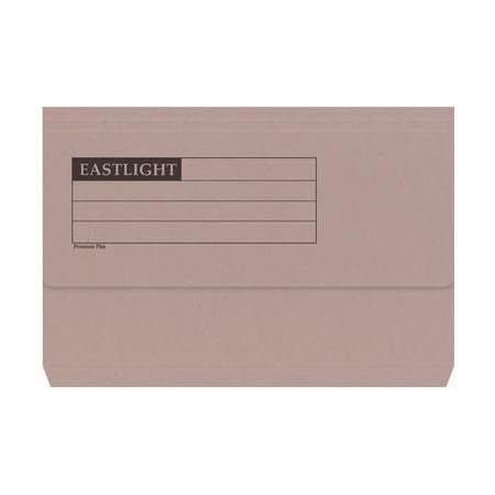 Foolscap Document Wallets 285gsm, Assorted Colours, Pack of 25 Folders ...