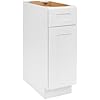 Amazon.com: ONESTOCK 12-Inch Kitchen Base Cabinet with Drawer, White ...