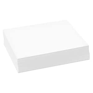 8.5 x 5.5 Inches - Half Letter Size White Paper 20lb - 500 Sheets ...