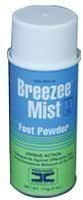 Amazon.com: Breezee Mist 4oz. Foot Powder Cooling Formula Soothes, and ...