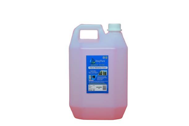 Stay Pure 5 Litre, Glass and Surface Cleaner Liquid Spray | Glass ...