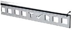 Tilerite Metal Tile Edging Silver 12mm : Amazon.co.uk: DIY & Tools