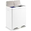 Amazon.com: KOHLER K-23828-WST 82-Liter Stainless Steel Dual-bin Step ...
