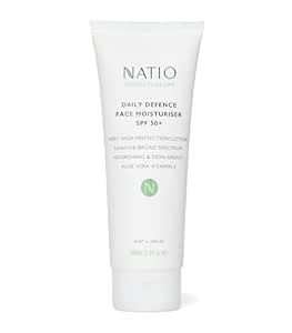 Natio Daily Defence Face Moisturiser SPF 50+, 100ml : Amazon.in: Beauty