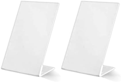 Acrylic QR Bar Code Display Stand, Paper Stand, Perfect for Restaurants ...