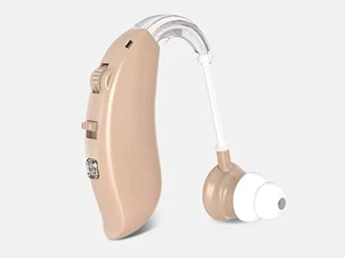 AUDITECH Hearing Amplifier/BTE Beige Rechargeable Hearing Aid Machine ...