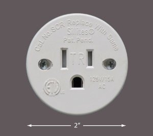 Sillites Self Contained Receptacle - Tamper Resistant - Includes Cover ...