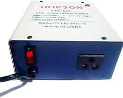 TRANS 220V TO 110V AND REVERSE / 250W / FOR ALL SHAPES AND SIZES OF ...