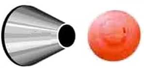 Amazon.com: Ateco Orange Round Piping Tip: Icing Tips: Home & Kitchen