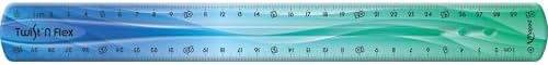 Maped Twist’n Flex Patterns Unbreakable Ruler, 30cm, 1 Ruler, Colour ...
