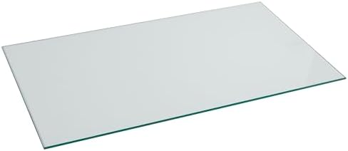Amazon.com: SSWBasics Tempered Glass Shelf - 10"W x 24"L x 3/16" - Set ...