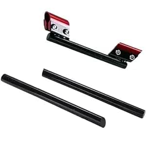 GadiParts Bike Metal Stylish Pipe/Rod Handlebar Red Compatible With TVS ...