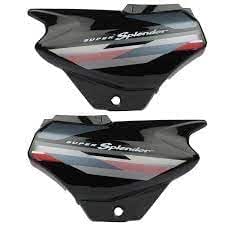 ROCKMERCIA Side Panel for Super Splendor (Old Model) - Black : Amazon ...