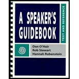 A Speaker's Guidebook: O'Hair, Dan, Stewart, Rob, Rubenstein, Hannah ...