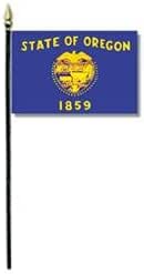 Amazon.com : Oregon Miniature Flag (4 in. x 6 in.) : Outdoor Flags ...