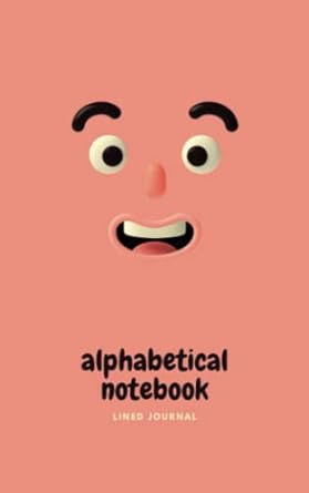 Alphabetical Notebook with Tabs: 6 Pages per Letter | A to Z Alphabet ...