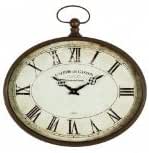 Horloge murale française ovale style vintage Galerie du Gaston : Amazon ...