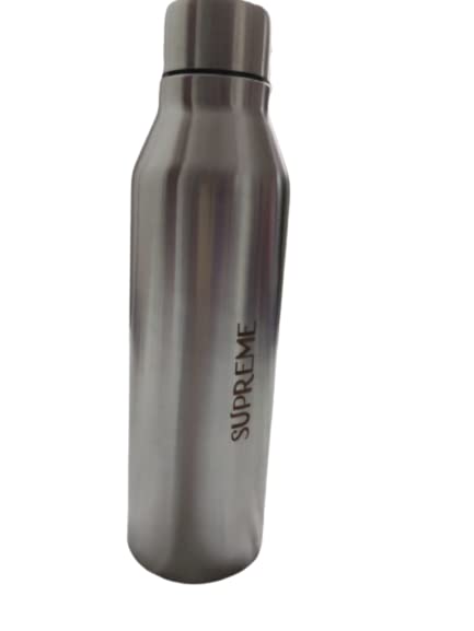 Supreme Stainless Steel Food-Grade and Leak-Proof Water Bottles| Rust ...