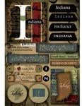 Amazon.com: Scrapbook Customs United States Collection Indiana ...